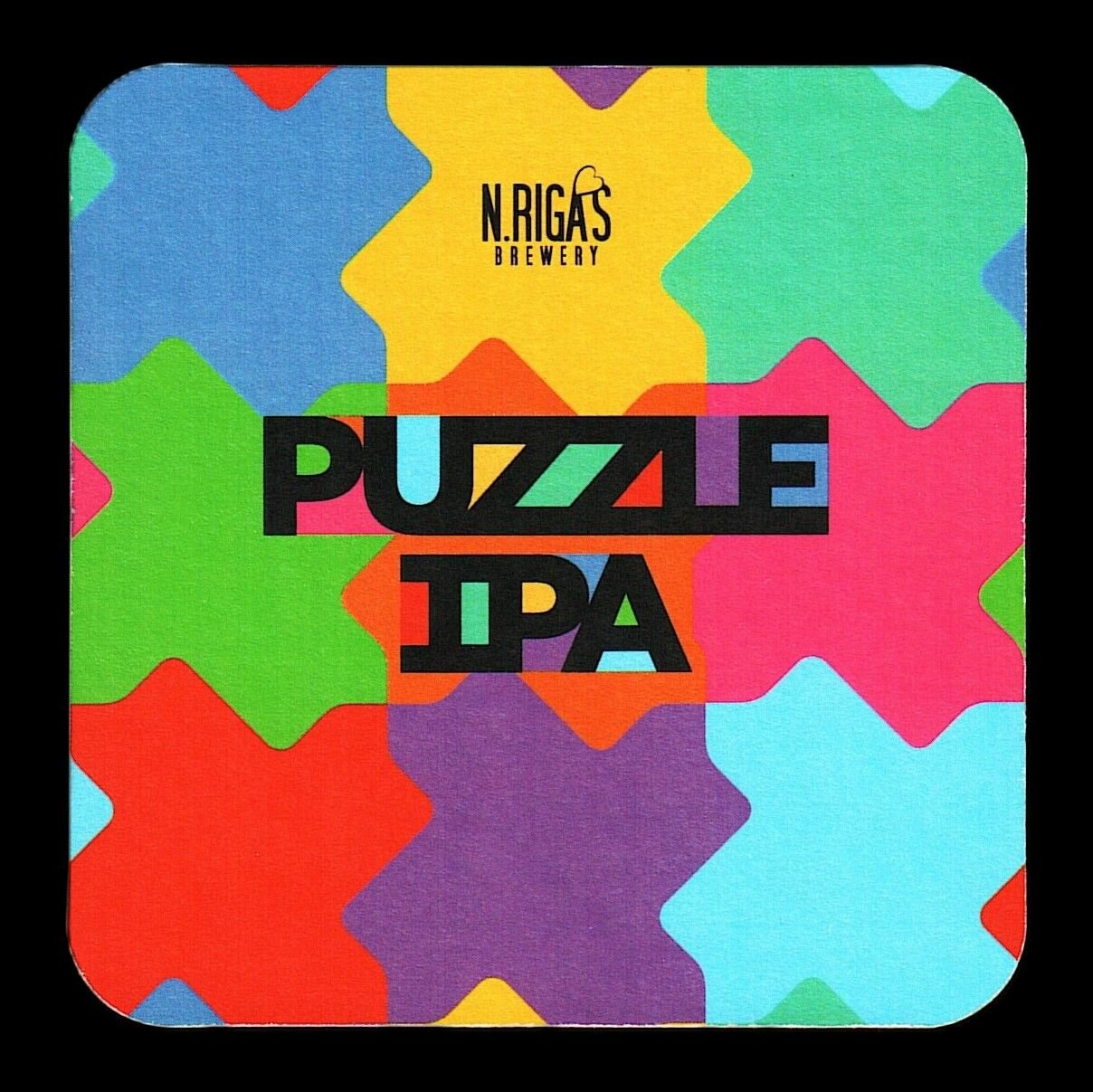 Бирдекель (костер) Puzzle Ipa (подставка под пивной бокал)