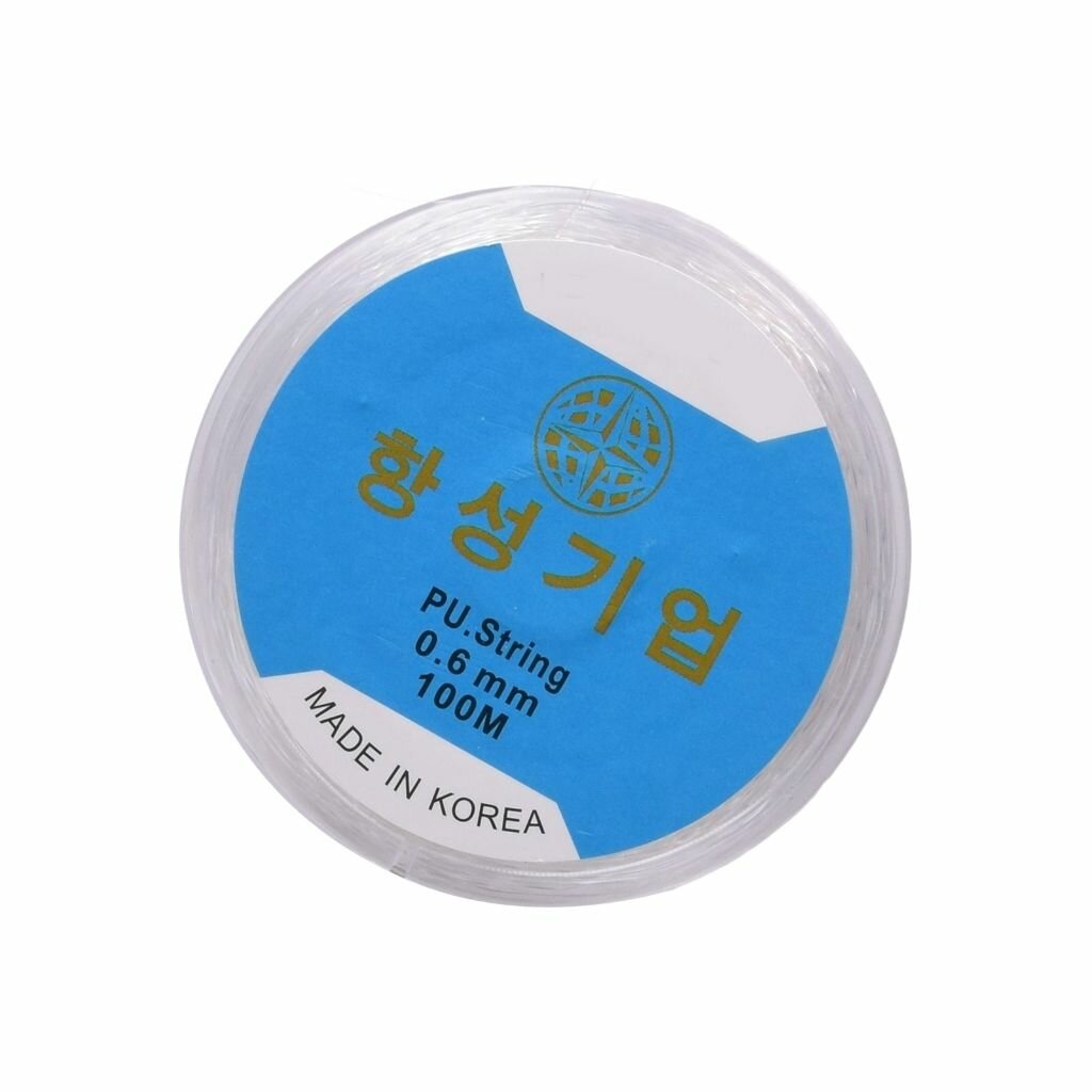 100 метров прозрачной бисерной хрустальной нити diy-0,6 мм