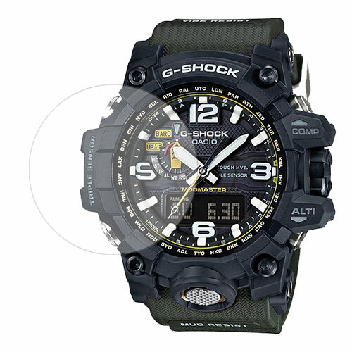 Скрин Мобайл защитный экран для часов Casio GWG-1000-1A3 из гидрогелевая плёнка прозрачная