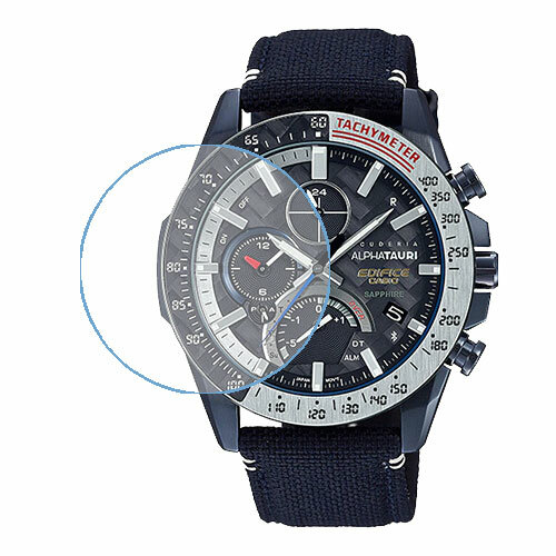 Скрин Мобайл защитный экран для часов Casio EQB-1000AT-1A из нано стекло 9H