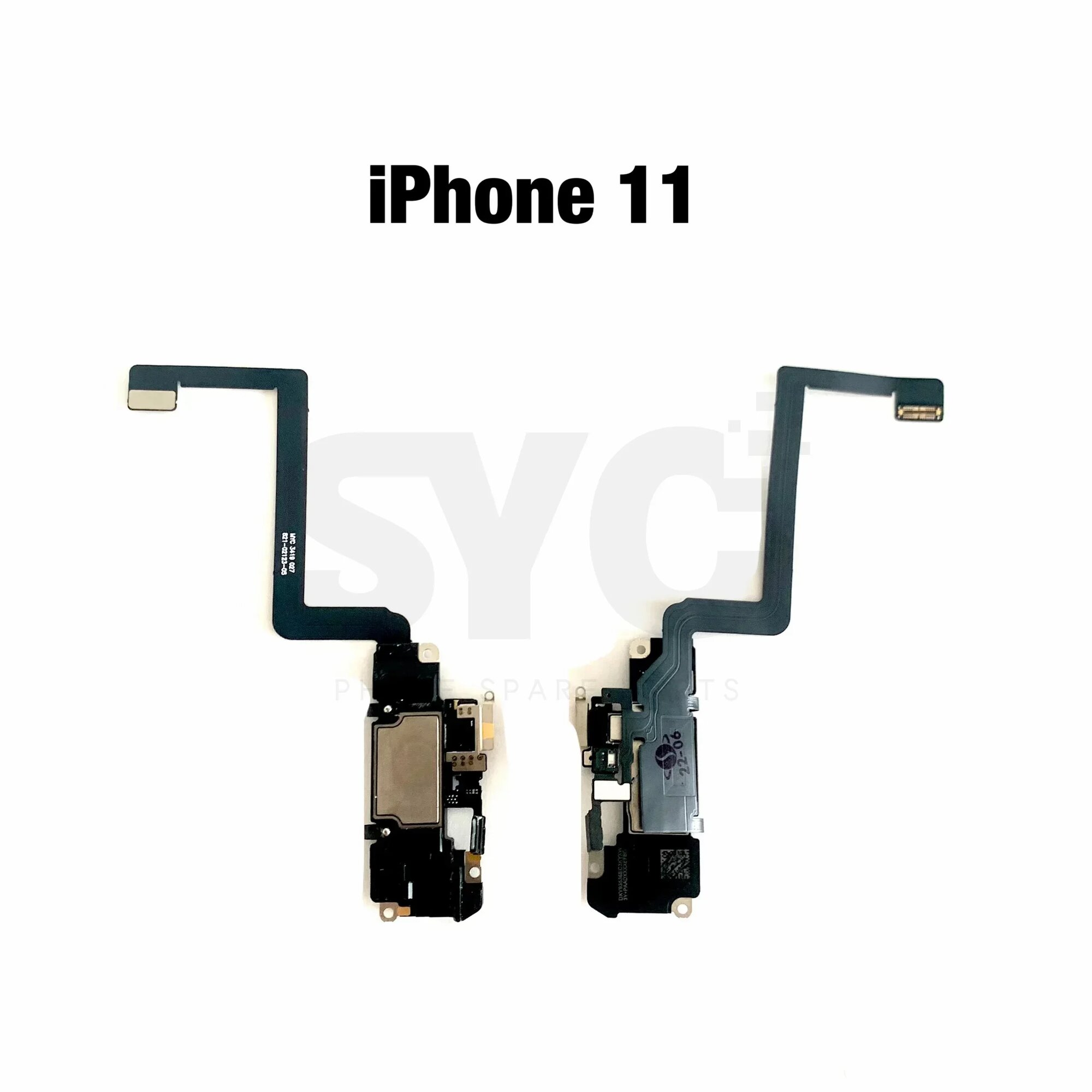 Динамик iPhone 11 с микрофоном и датчиком, гибкий кабель