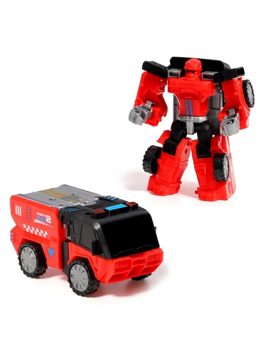 Роботы-трансформеры Полицейский и Пожарный