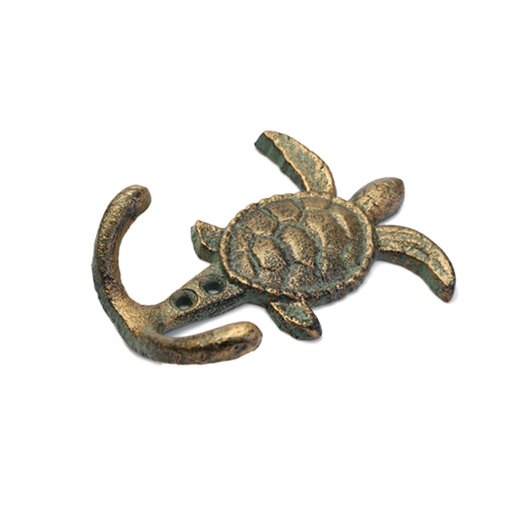 Крючок Sea Creature Inspirates Для настенного монтажа и организации пространства Простая установка Чугунная вешалка