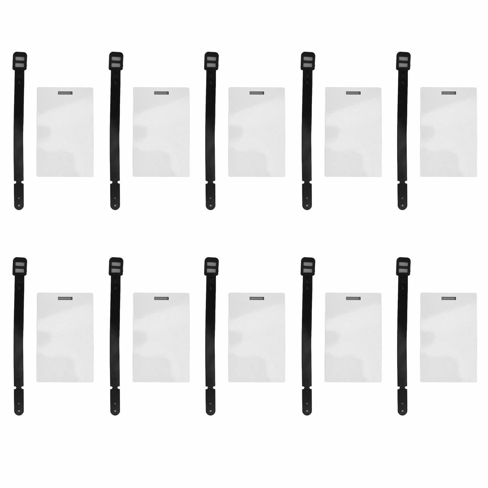 10 комплектов пустых багажных бирок, двухсторонние пустые термопереносные бирки для сумки сделай сам , для ежедневного использования в путешествиях