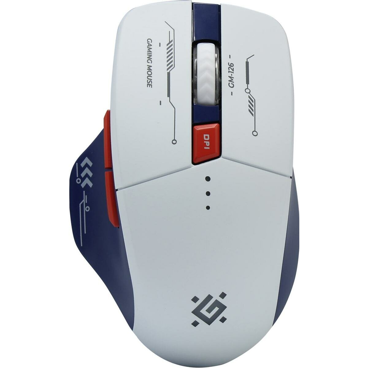 Defender Tisa Wireless Optical Mouse GM-126 (RTL) USB/BT 6btn+Roll 52126