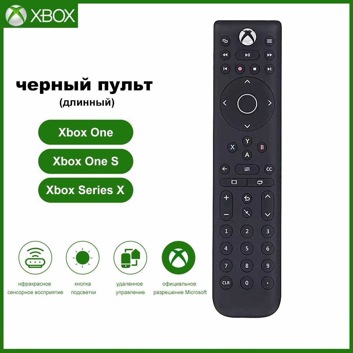 Пульт дистанционного управления Microsoft для приставки Xbox One / series S/X Черный(версия с множеством кнопок)