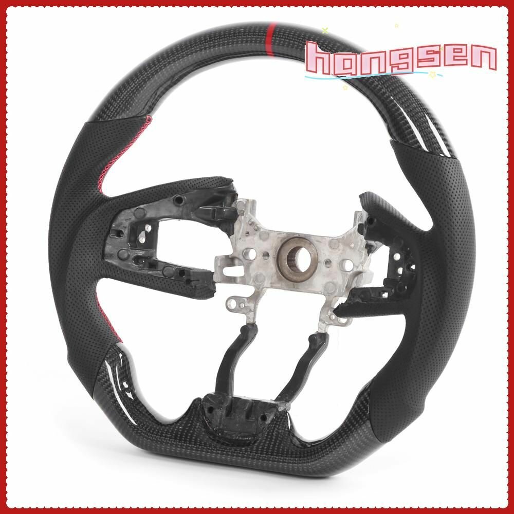 Рули, углеродное волокно, заменитель для Civic FC 2016-2021, спортивный дизайн