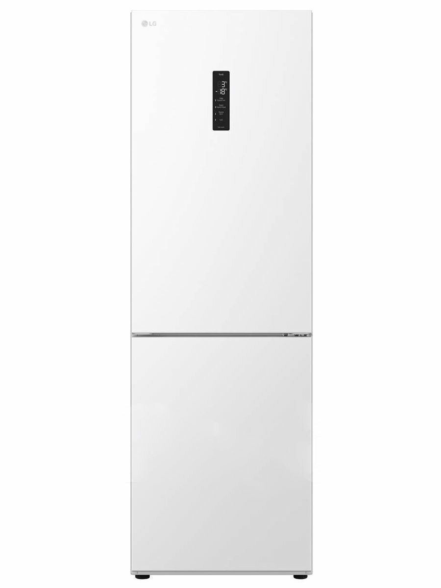 Холодильник двухкамерный LG GC-B459AQQW, полезный объем 344 л, Total No Frost, класс энергоэффективности A++, инверторный компрессор, DoorCоoling, белый