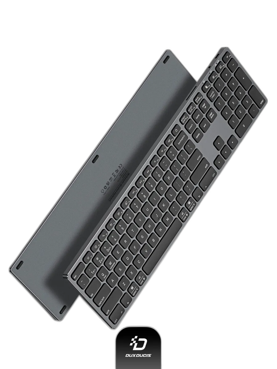 Клавиатура беспроводная Bluetooth алюминий