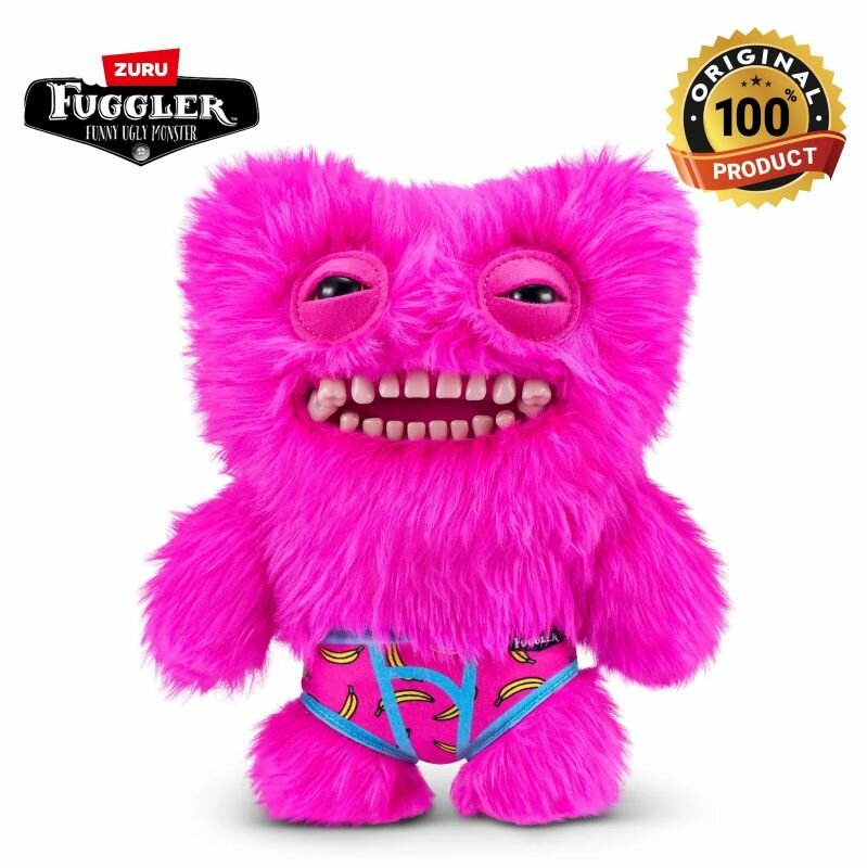 Fuggler FUGGLER Мягкая игрушка FUGGLER Розовый Мистер Пуговкин - 15723P