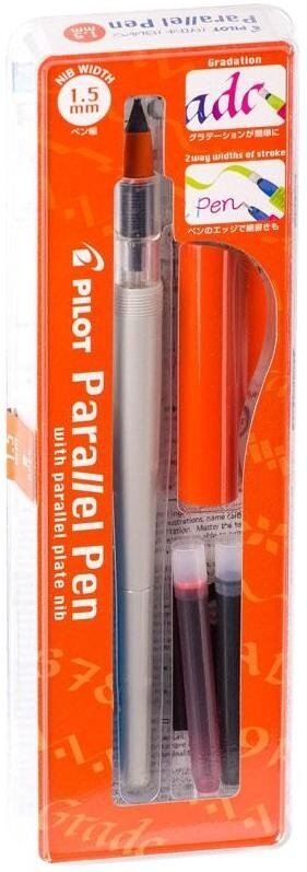 PIlot ручка parallel pen 1.5 мм, 2 картриджа