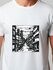 Футболка PRINTSHOT, 1 шт., размер XS, белый