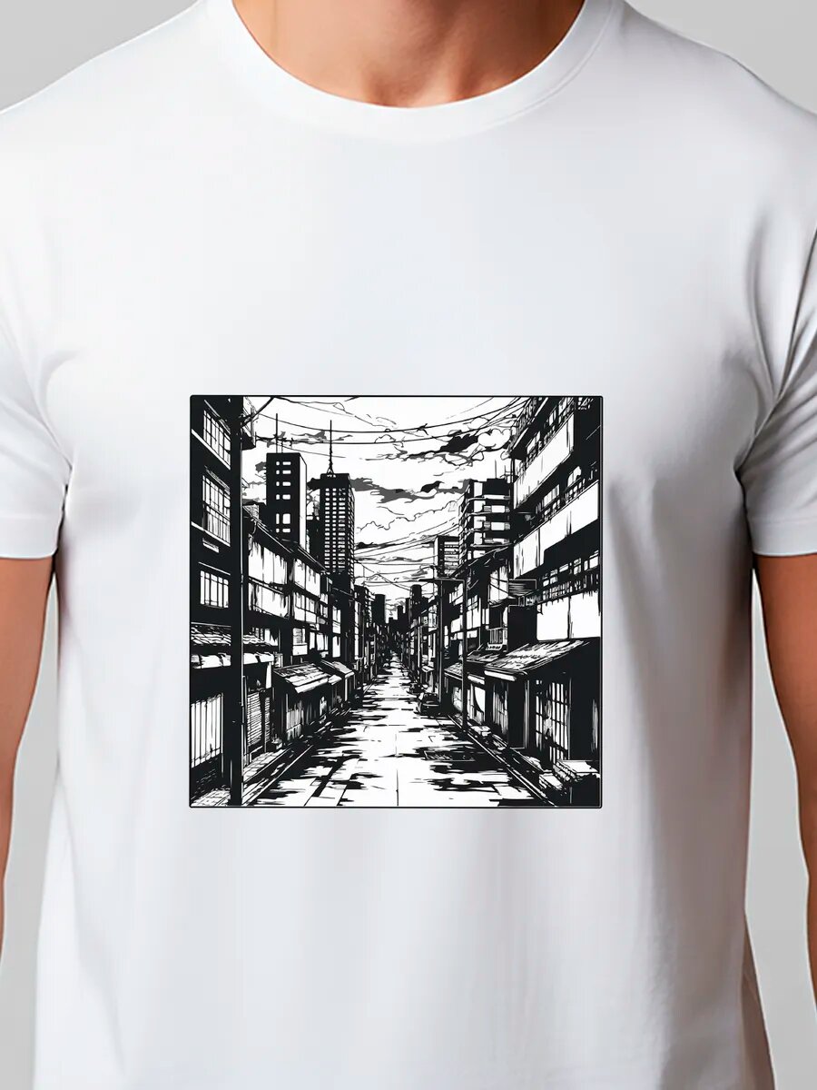 Футболка PRINTSHOT, 1 шт., размер XS, белый