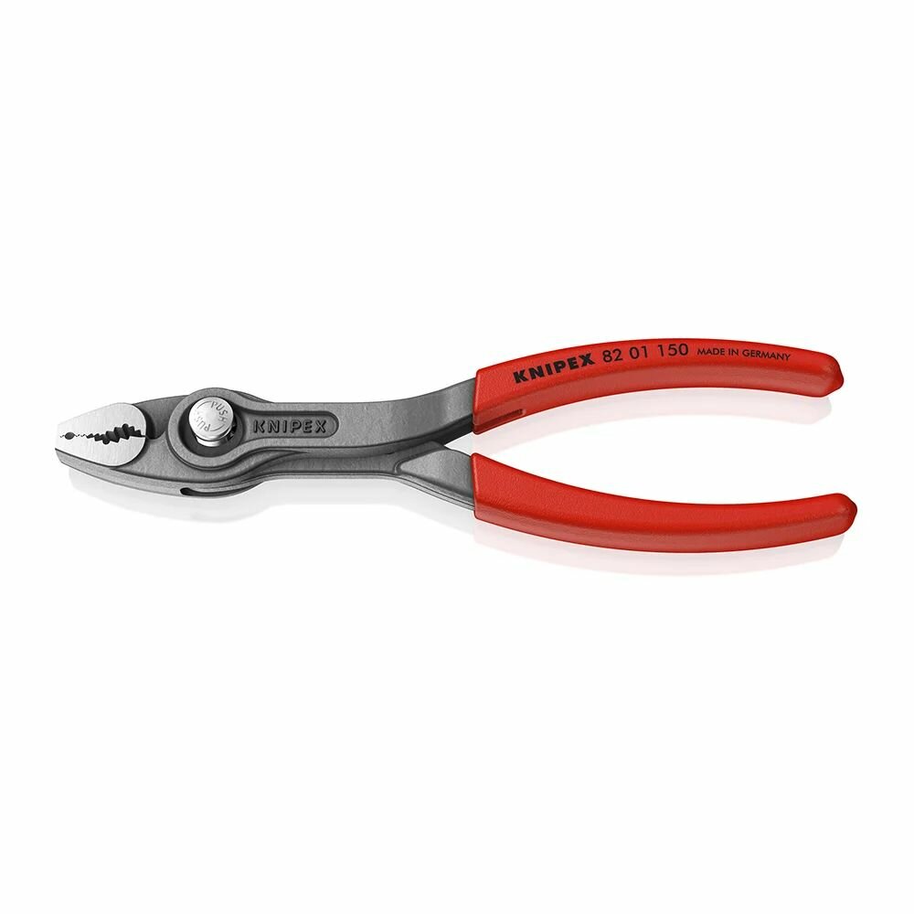 Клещи с фронтальным и боковым захватами Knipex TwinGrip зев 3-16 мм, L 150 мм, обливные ручки KN-8201150