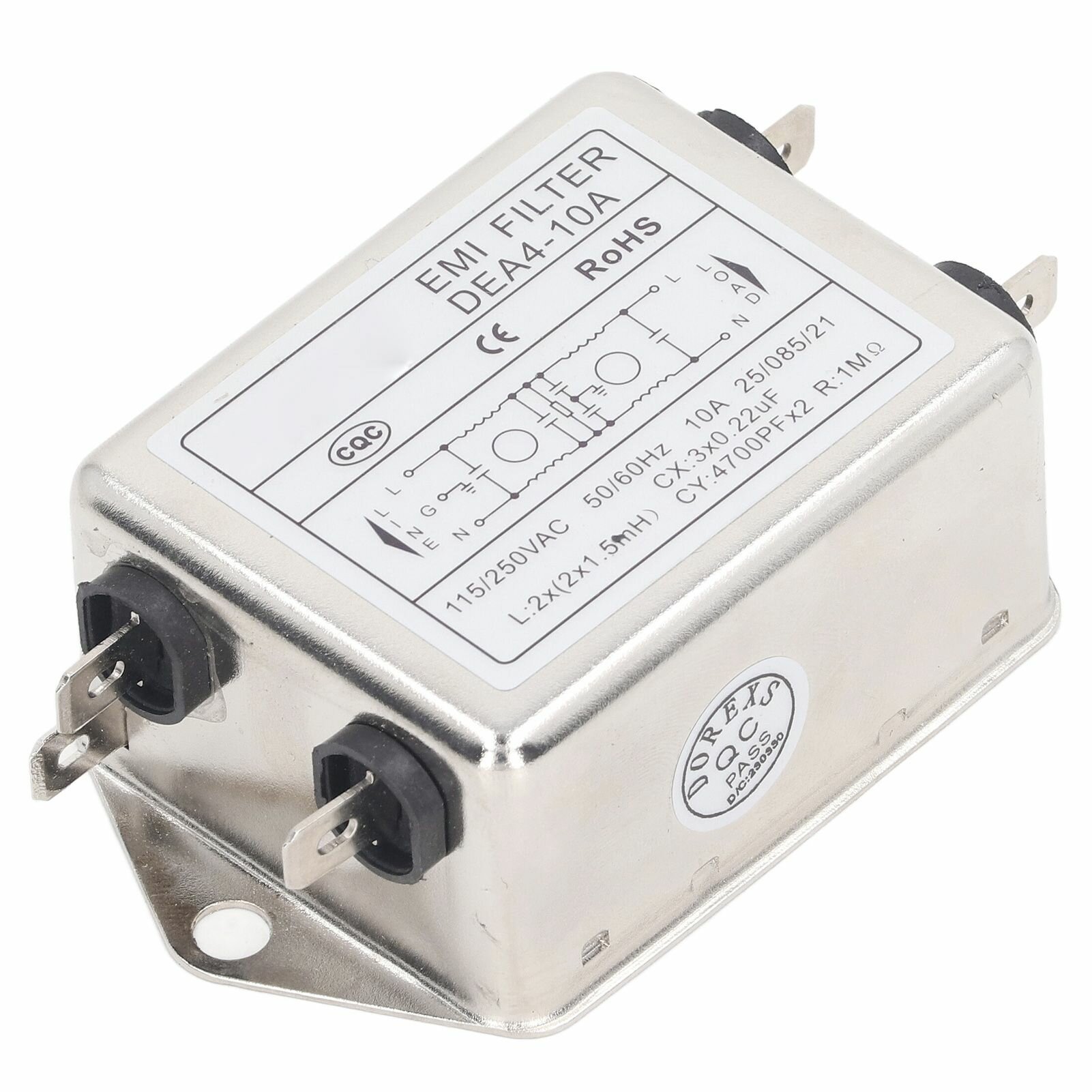 EMI фильтр 115/250V 10A для аудио — фото 1