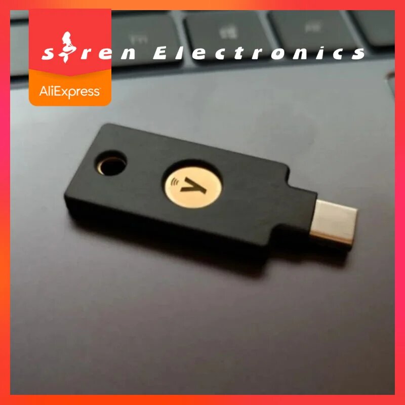 Ключ безопасности YubiKey 5C NFC