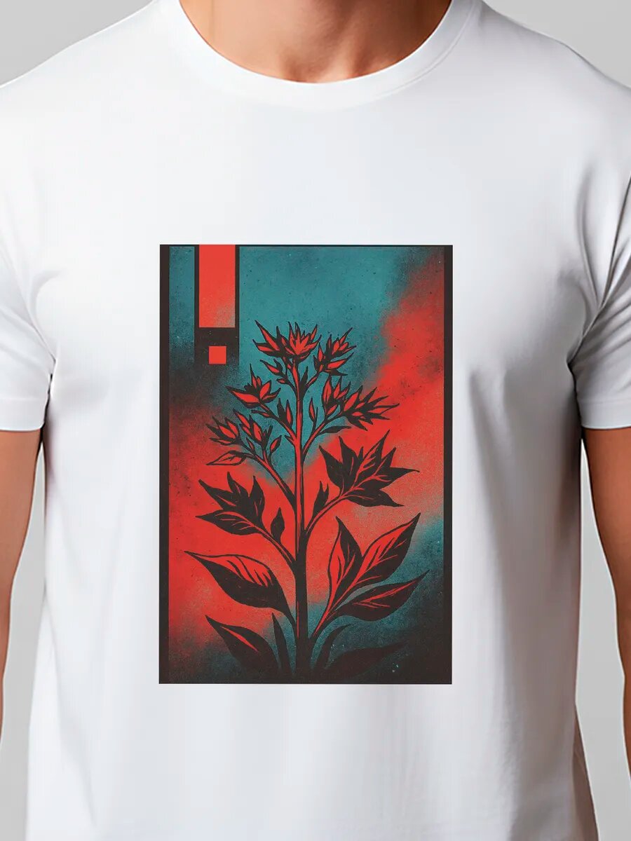 Футболка PRINTSHOT, 1 шт., размер 2XL, белый