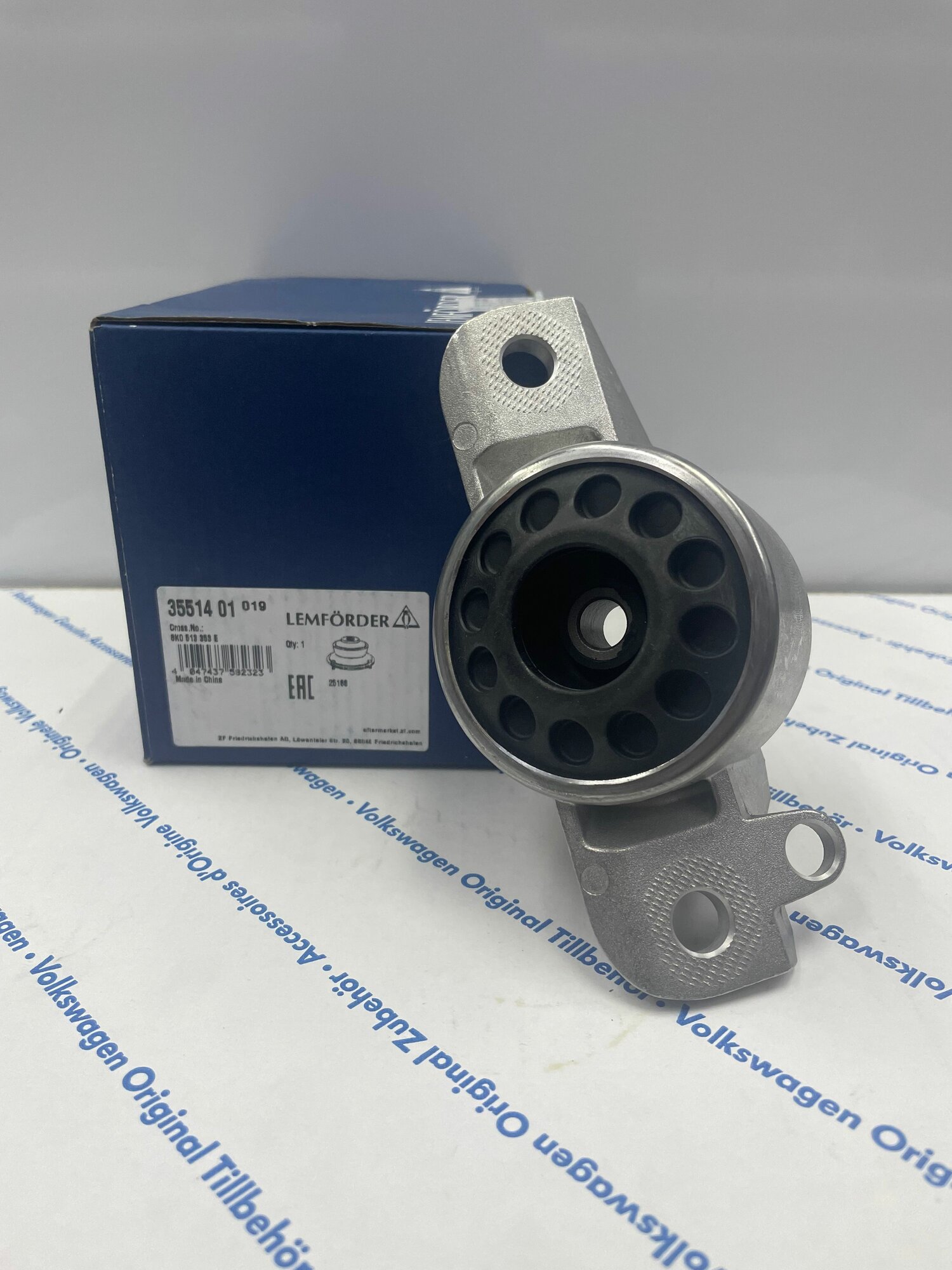 3551401 Lemforder Опора заднего амортизатора для AUDI A4 B8 (2007>)/ A5/S5 COUPE/SPORTBACK (2008>