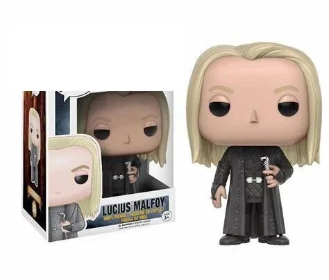 Funko Pop Harry Potter: Lucius Malfoy, черный, с коробкой 36