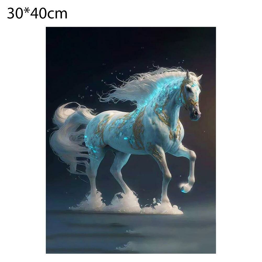 Серия "Лошадь", 5D алмазная роспись DIY набор 30см*40см