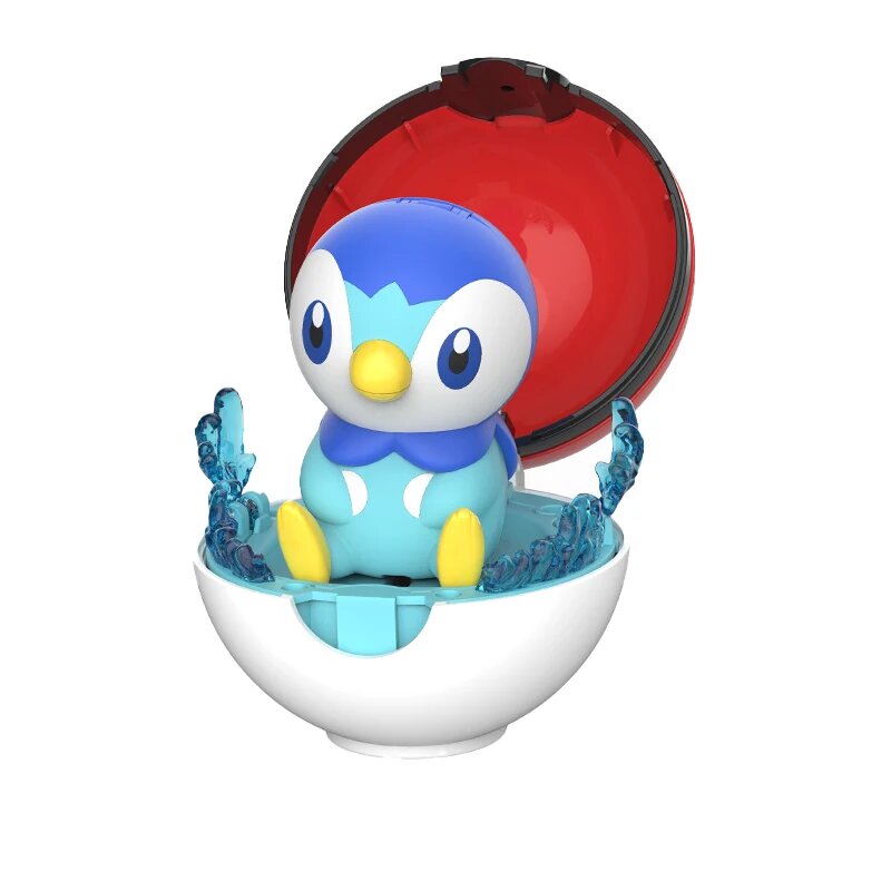 Фигурка Pokemon Piplup TAKARA TOMY, Синий, Без коробки
