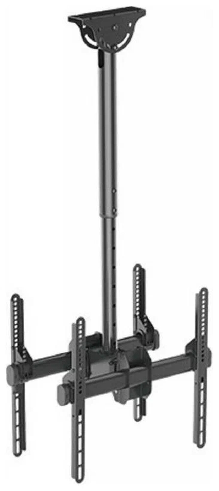 Кронштейн для телевизора Arm Media LCD-1850 черный 26"-65" макс.90кг потолочный поворот и наклон