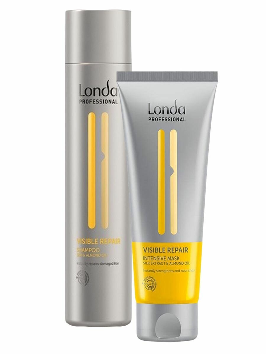 Londa Professional Набор Visible Repair для поврежденных волос Шампунь 250 мл + Маска 200 мл
