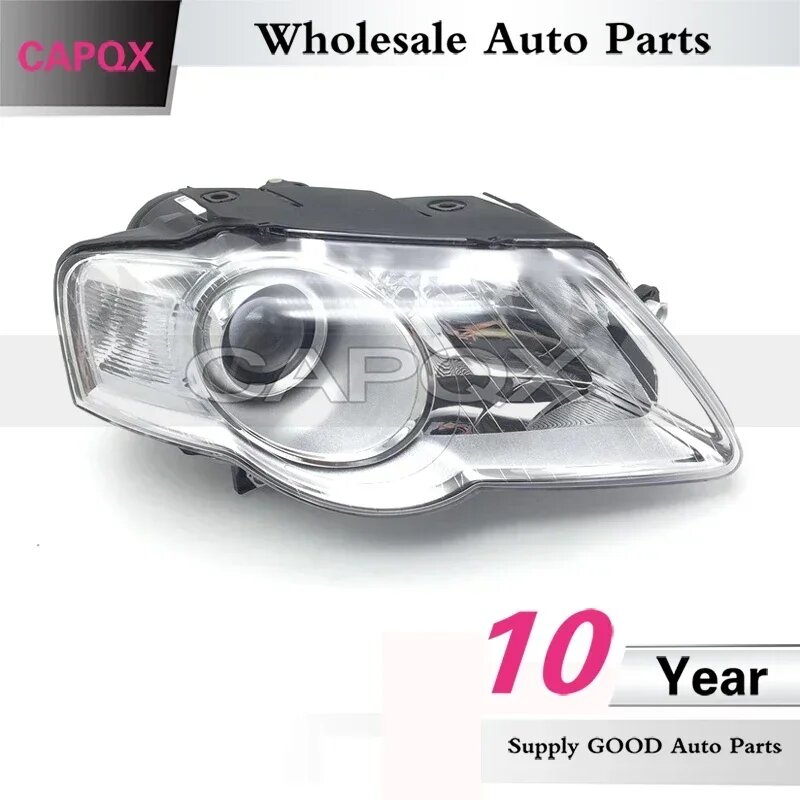 Галогенная фара головного света CAPQX для Volkswagen/VW Passat B6 2006-2010 right side halogen