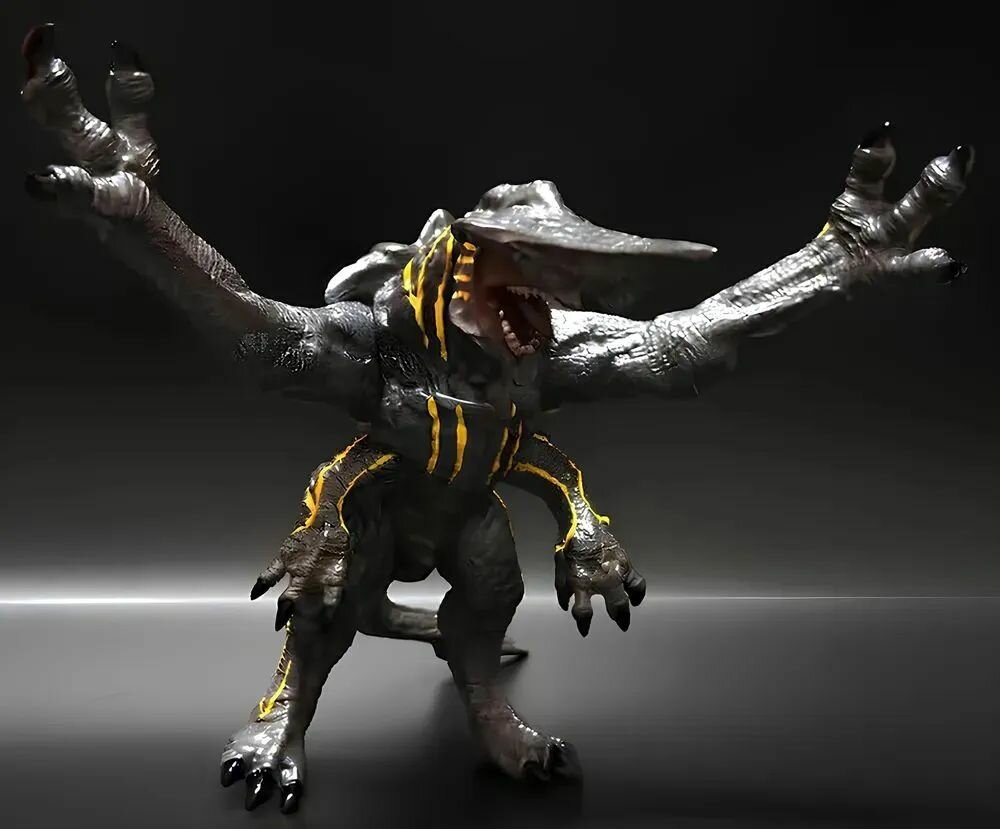Фигурка Тихоокеанский Рубеж кайдзю Остроголов / Pacific Rim kaiju Knifehead (18см, пакет)