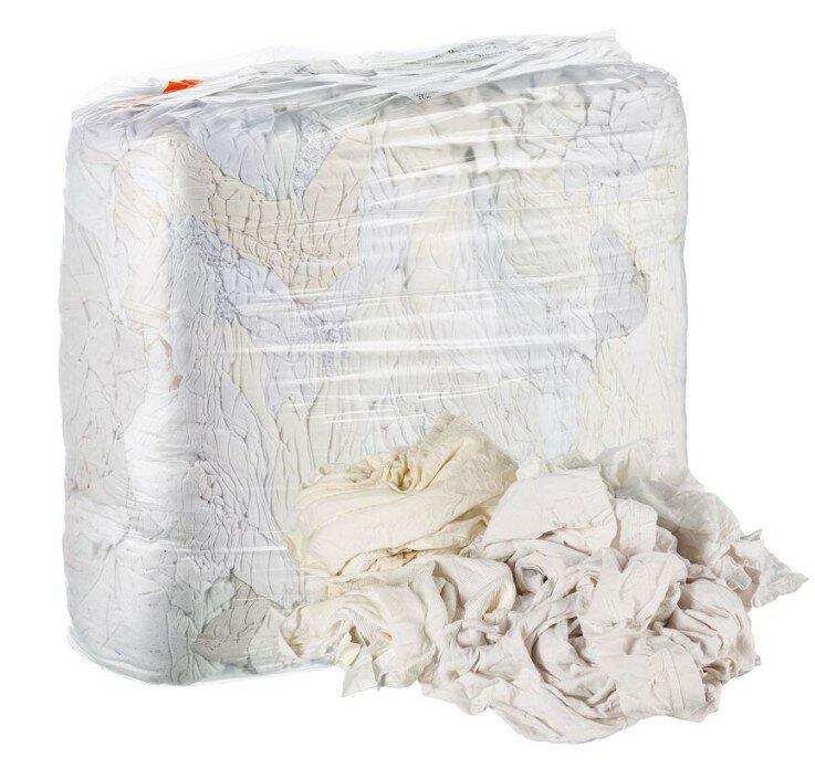 БОТ HOS-000051 Ветошь Трикотаж, 10 кг, цвет белый