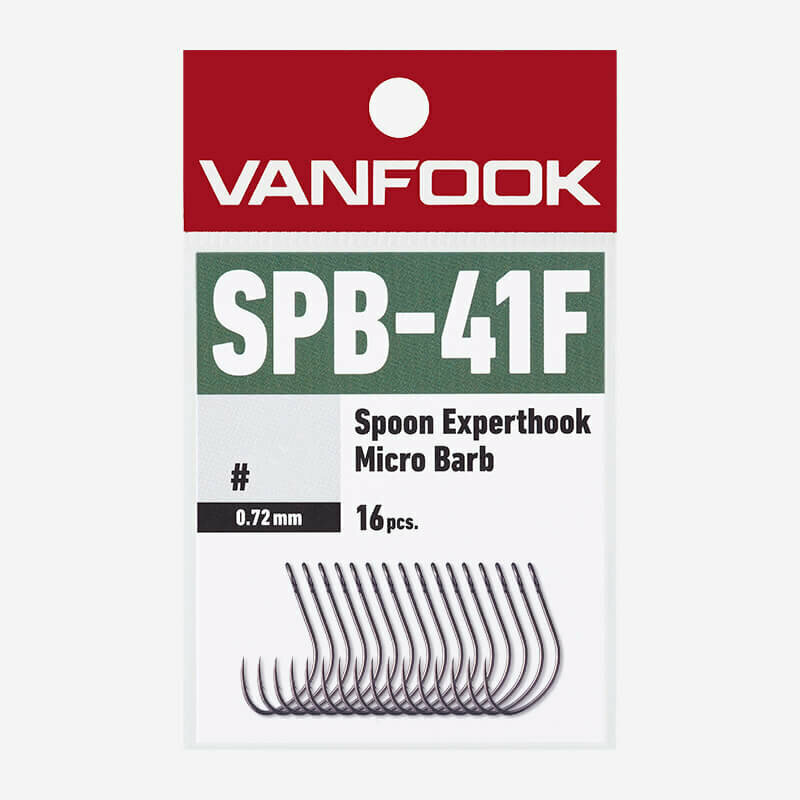 Крючки Vanfook SPB-41F Fusso Black #6 (16 шт.)