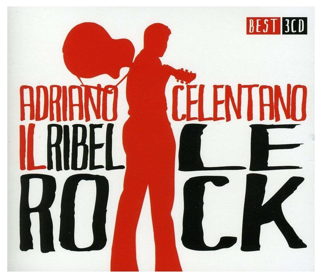 Диск Adriano Celentano - Il Ribelle Rock (3 CD)