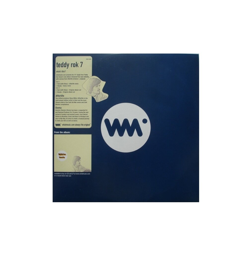 Виниловая пластинка Teddy Rok Seven Feel / Steady (1 LP)