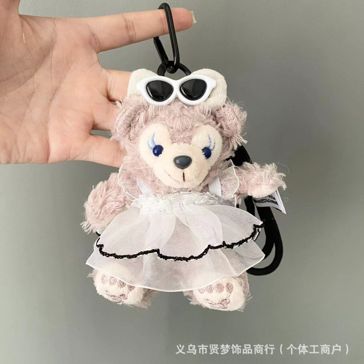 Модный плюшевый брелок-игрушка Shirley Rose Duffy Bear, милый плюшевый декор для торта, парные куклы оптом