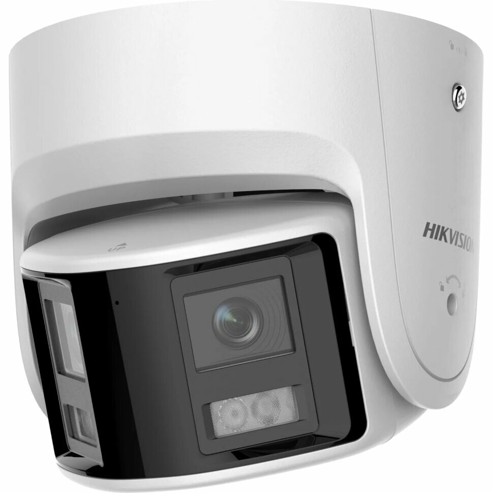 IP-камера Hikvision DS-2CD2346G2P-ISU/SL(2.8mm)(C) 2.8-2.8мм, белый, 2418585