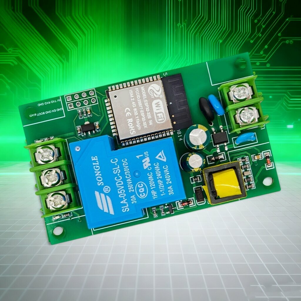 Модуль реле ESP32 на 30 А — фото 1