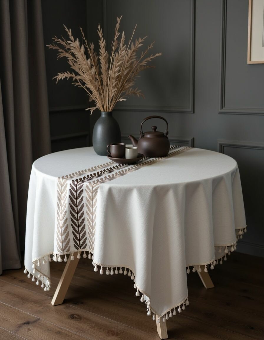 Estetica Home Скатерть Лён 140x140см