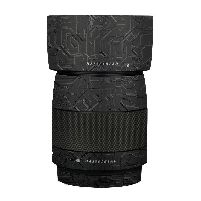 Защитная пленка для объектива Hasselblad XCD65mm - черная схематичная текстура