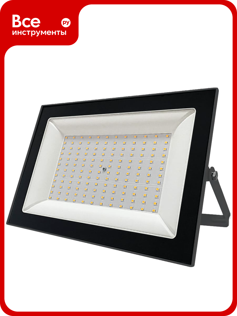 Прожектор FLLED LightPAD 150W Grey 6400К 15000Лм 150Вт AC220240В 290x210x30мм 1020г 616234