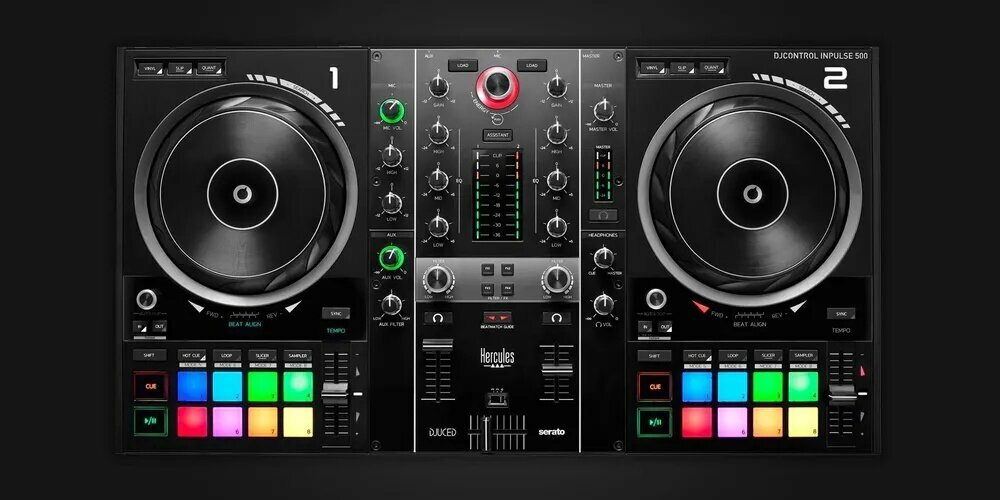 Контроллер Hercules DJControl Inpulse 500 — фото 1