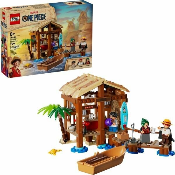 Lego 75636 One Piece Хижина в деревне Фууся