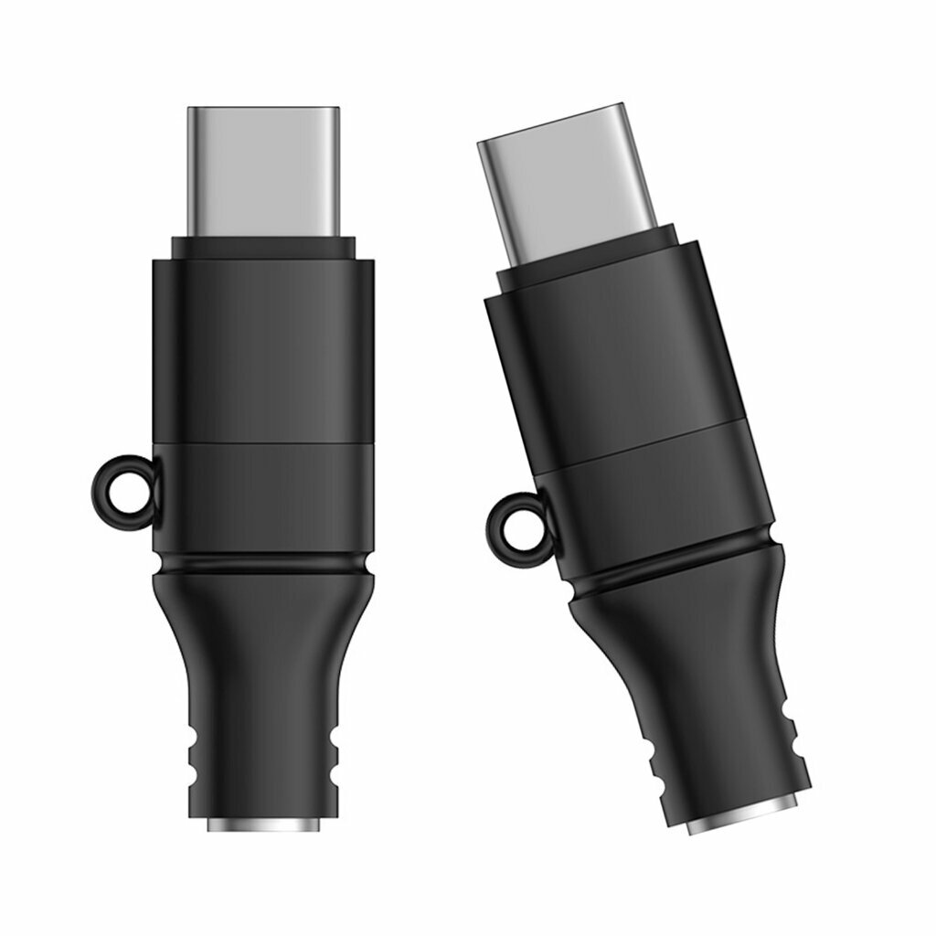 2 аудиоадаптера USB C для подключения к AUX 3,5 мм-черный