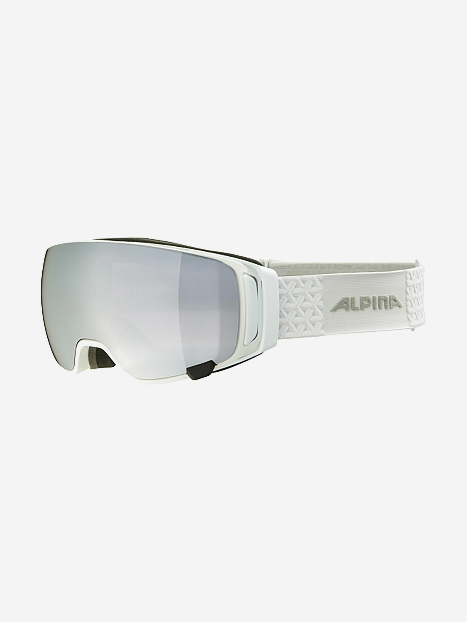 Горнолыжные очки Alpina Double Jack Mag Q White Gloss/Q S1 + Mirror Black S3 Sph. с доп. Линзой