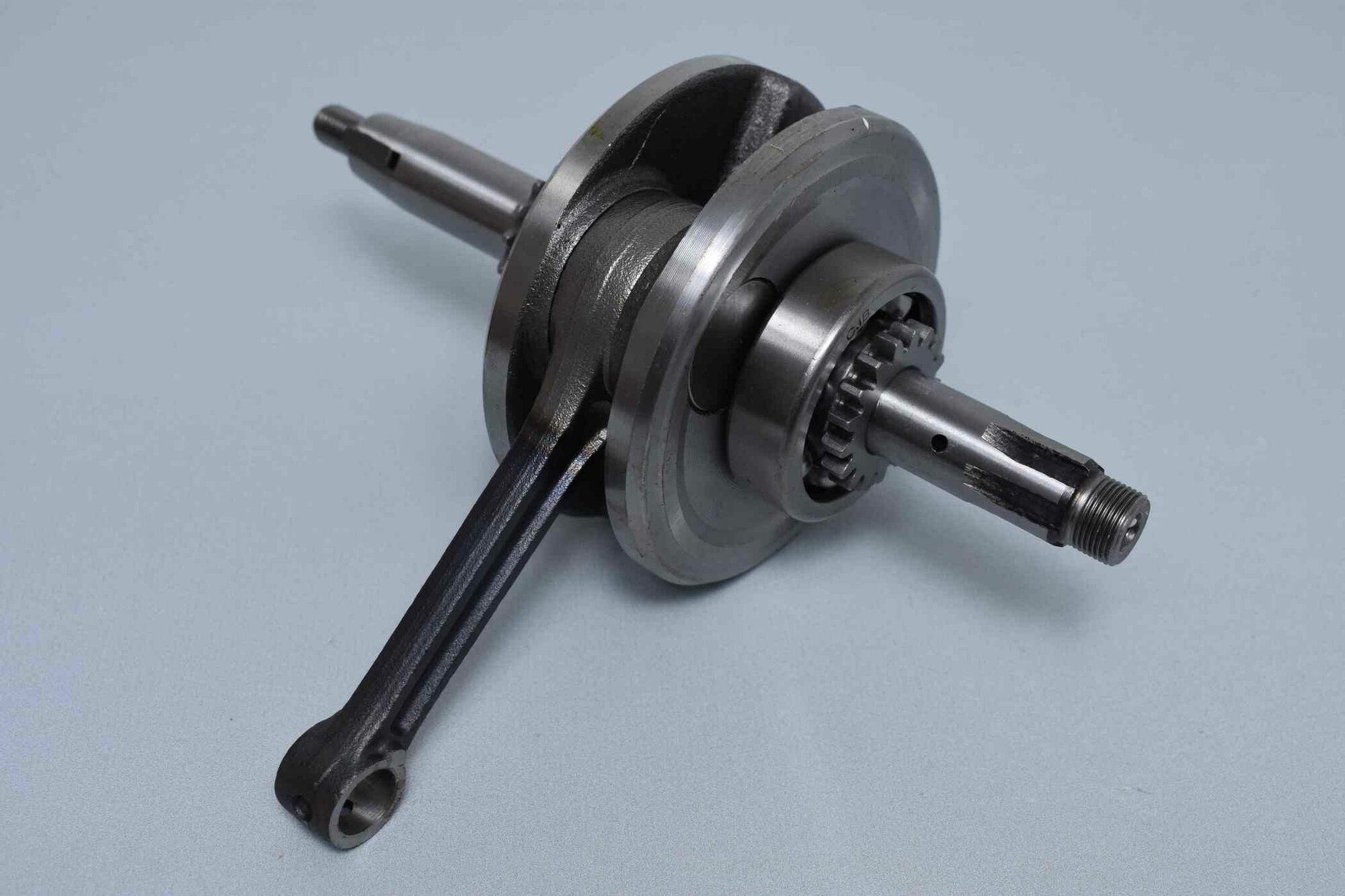 Коленвал 156FMJ (YX140) (h57,5) p13mm; TTR150, KAYO-140, JMC, YCF(для двс с эл. стартером)