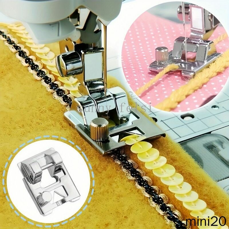 Универсальная ножка для вязальной швейной машины, подходящая для большинства бытовых машин, эластичных и декоративных швейных принадлежностей