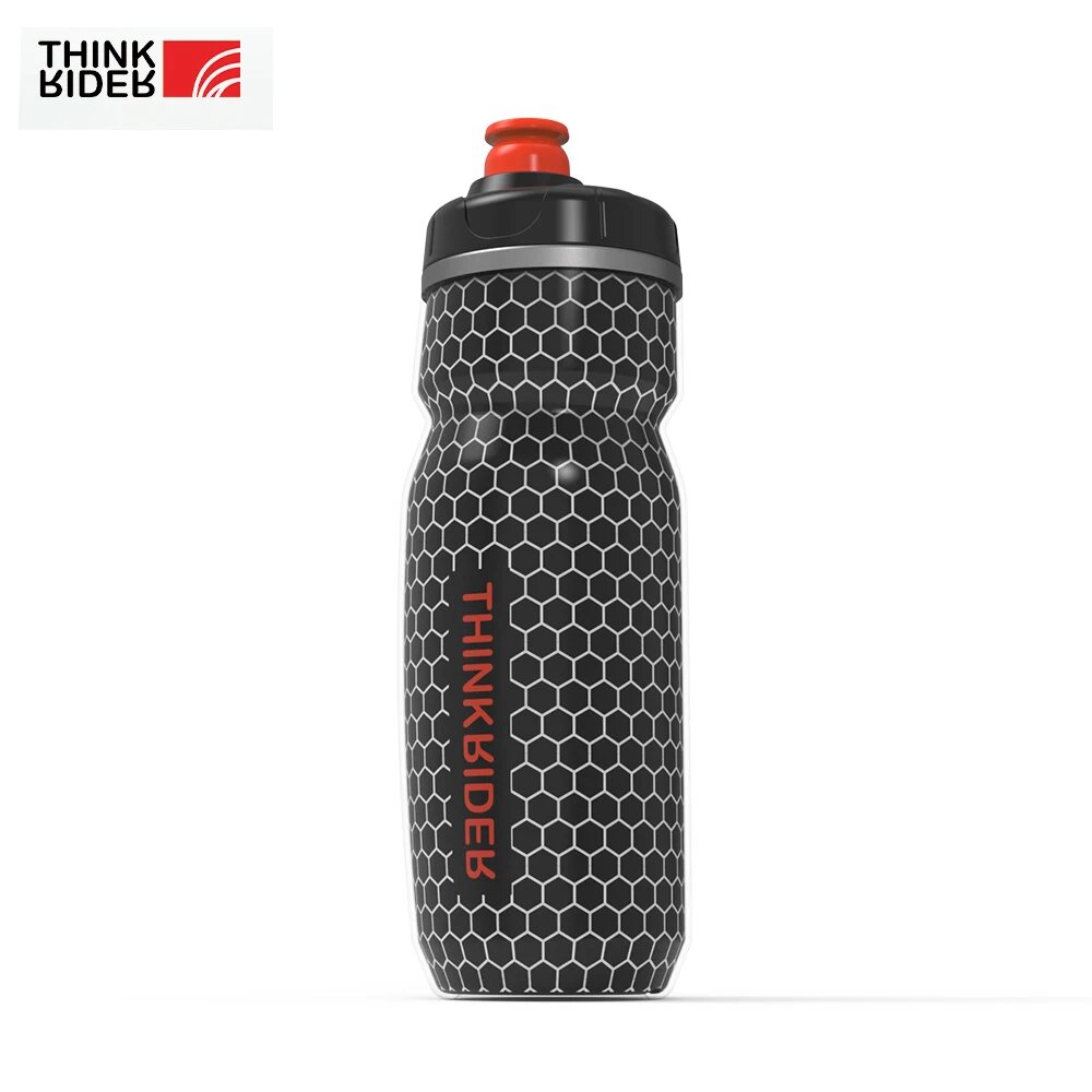 ThinkRider бутылка для воды 620 мл, Black