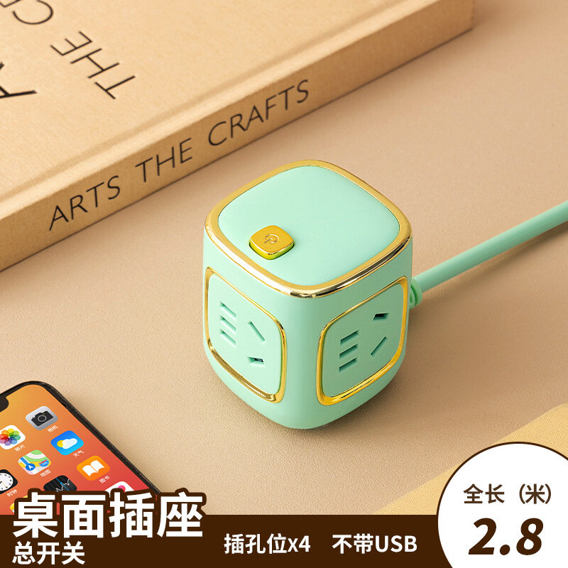 Креативная панель розеток с несколькими отверстиями, многофункциональный удлинитель, многофункциональная розетка для дома и общежития