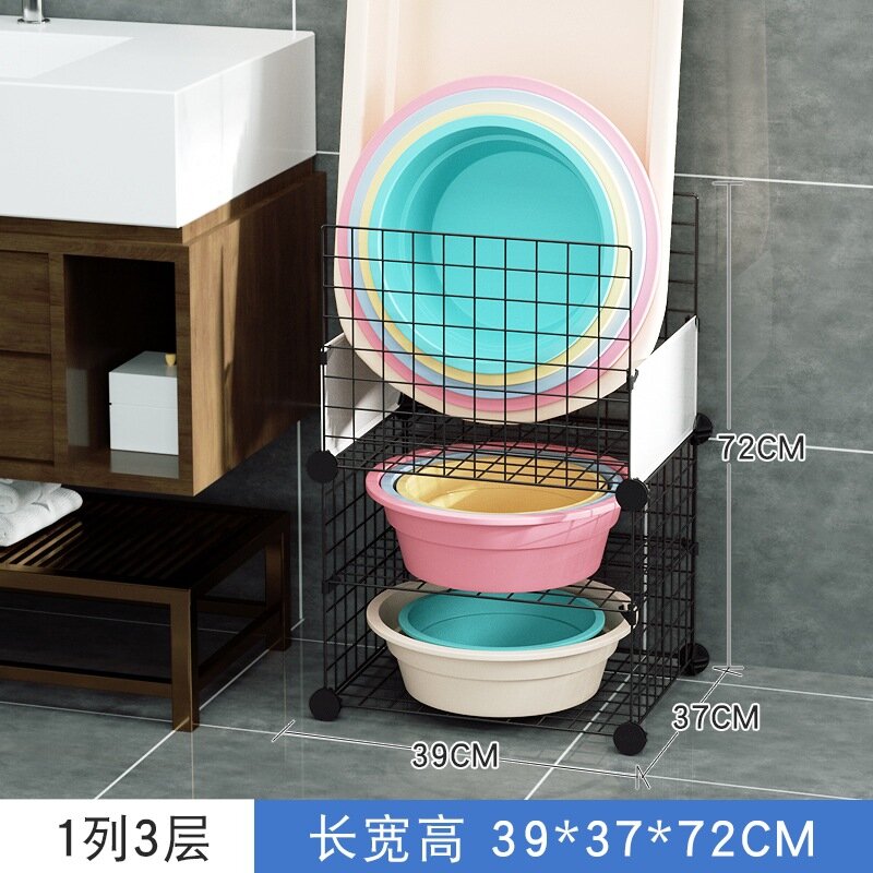 Стойка для хранения в ванне, подставка для умывальника, напольная стойка для детской ванночки, большой держатель для раковины в ванной