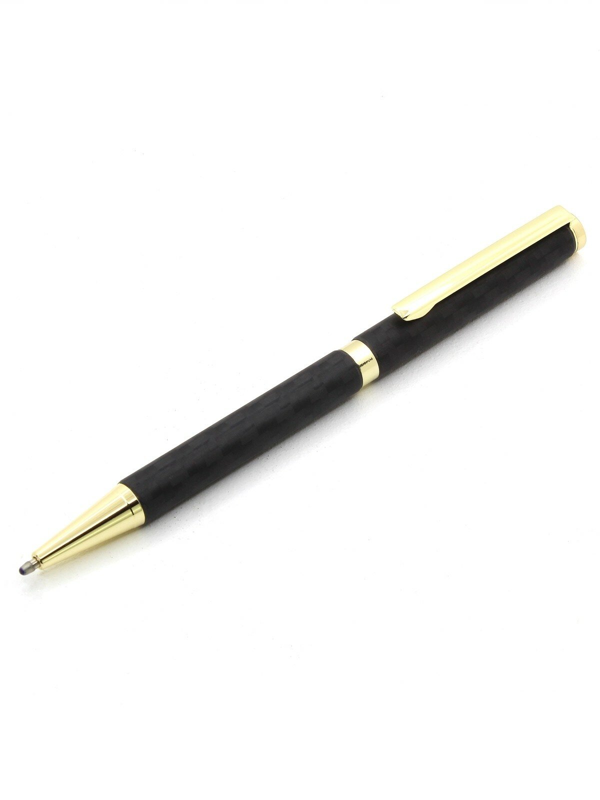 Ручка шариковая Slimline из карбона