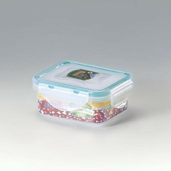 Пластиковый прямоугольный герметичный контейнер для хранения продуктов, прозрачная герметичная банка для упаковки